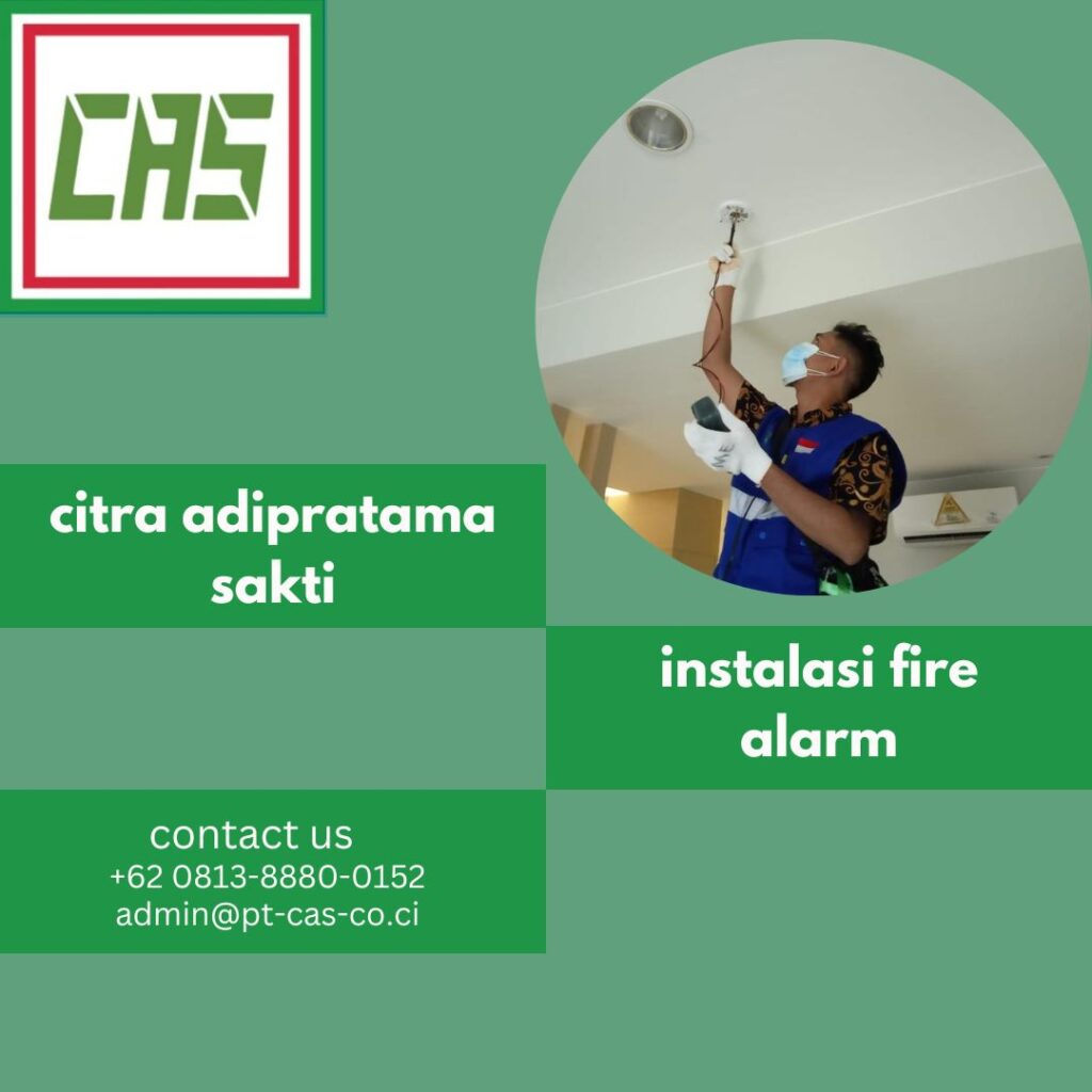 Jasa Instalasi Pipa Pemadam Kebakaran - Fire Alarm Sytem