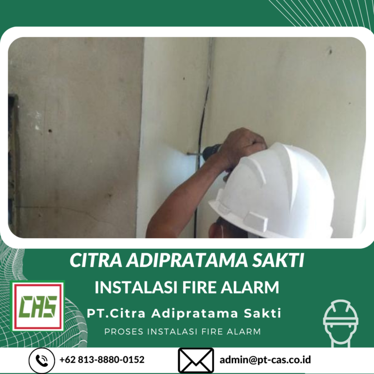 Harga Instalasi Fire Suppression Terbaik - Fire Alarm Sytem