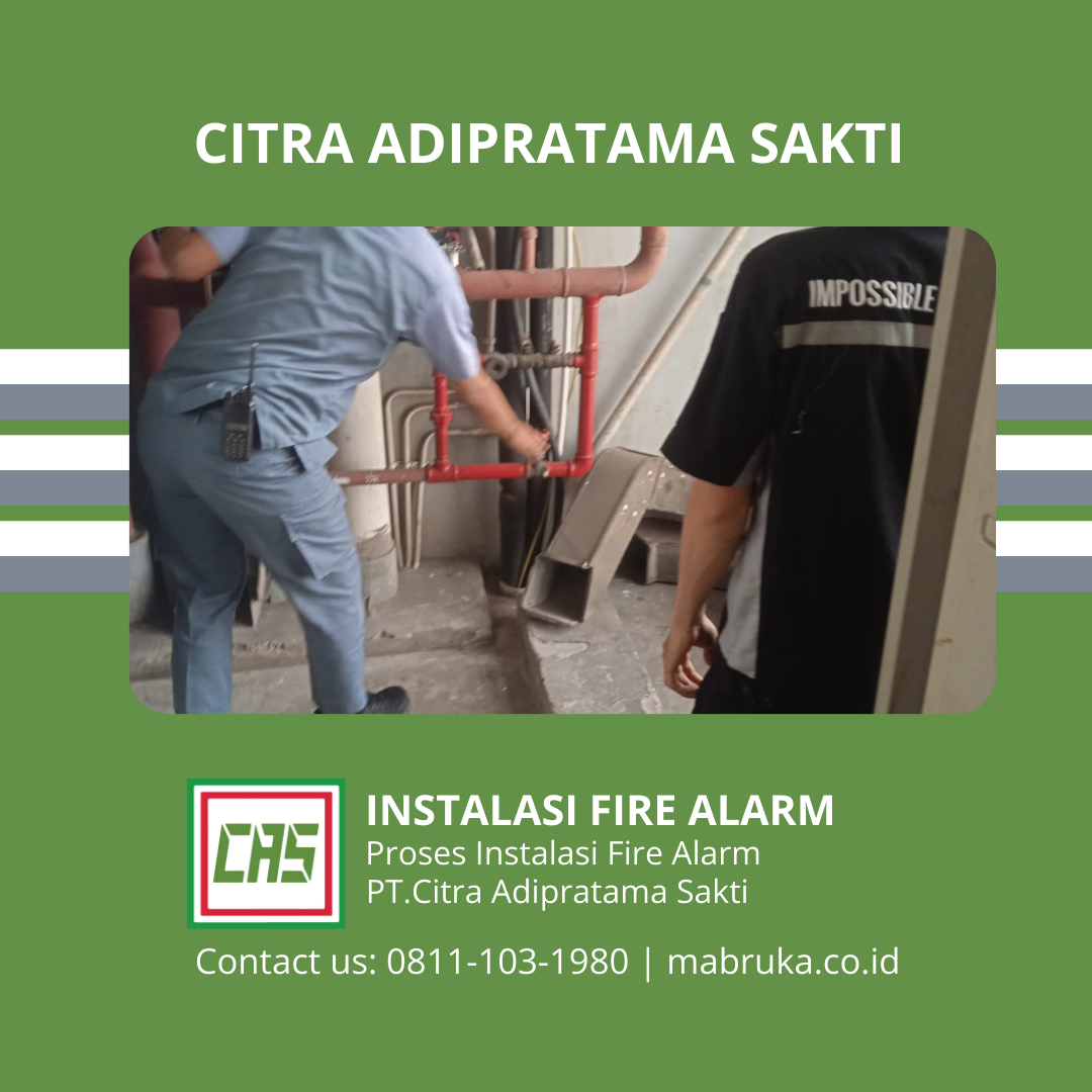 Harga Instalasi Smoke Detector Murah Depok - Fire Alarm Sytem